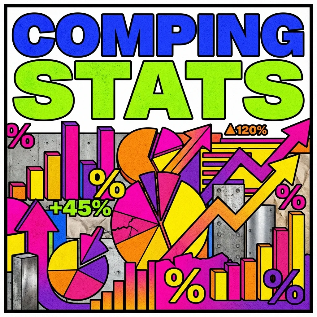 Comping Statistics: The Numbers Behind Winning | Sweepzy | Sweepzy